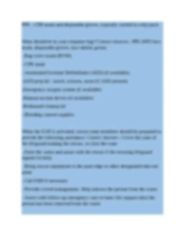 StarGuard Elite LifeGuard Module 3 - Response and Rescue questions with ...