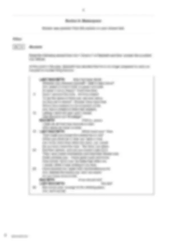 Actual 2024 AQA GCSE ENGLISH LITERATURE 8702/1 Paper 1 Merged Question ...