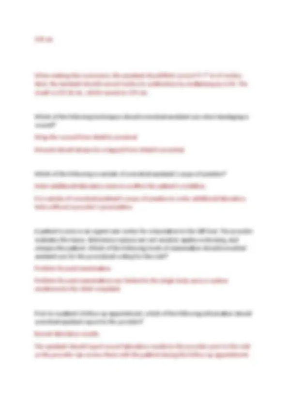 NHA CCMA Medical Assistant Certification Practice Test 2025 | Exams ...