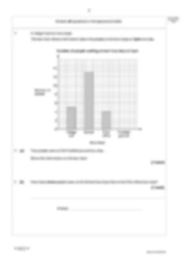AQA GCSE MATHEMATICS Foundation Tier Paper 3 Calculator JUNE 2024 QP ...