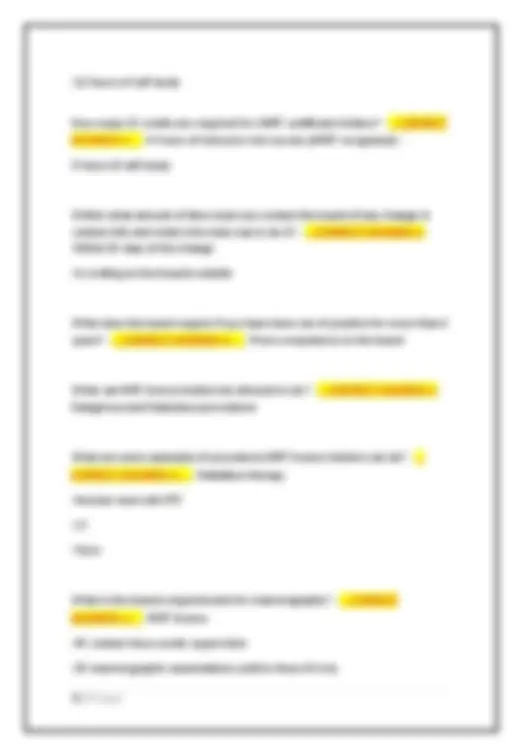 JP EXAM STUDY GUIDE (MRT) WITH REVISION QUESTIONS AND 100% CORRECT ...