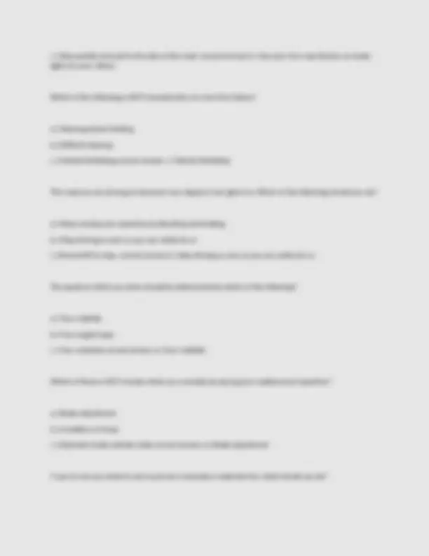 CDL General Knowledge Exam Practice Questions | Exams Logistics | Docsity