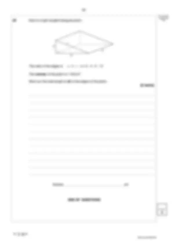 AQA GCSE MATHEMATICS Higher Tier Paper 2 Calculator JUNE 2024 QP AND MS ...