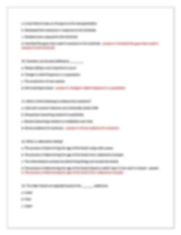 Bio 210 final exam genetics 2024 actual exam 120 questions and correct ...