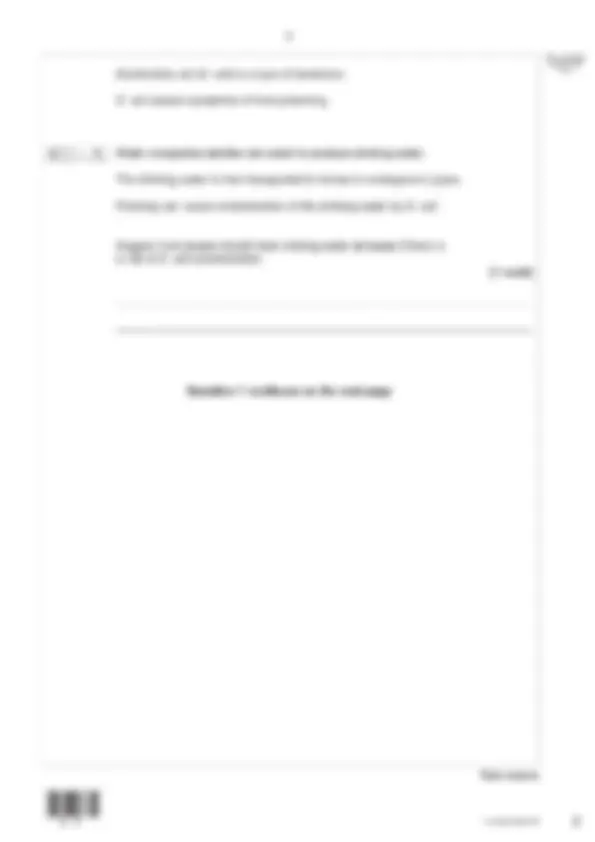 2024 AQA GCSE COMBINED SCIENCE: SYNERGY 8465/1H Paper Question Paper + Mark Scheme + Inser ...