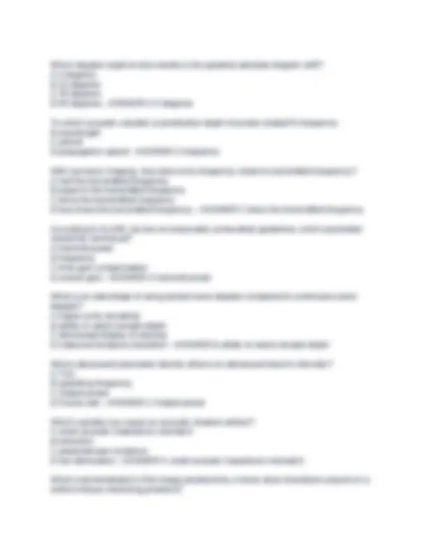 ARDMS SPI Ultrasound Practice Test: Questions and Answers | Exams ...