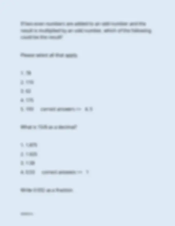 ATI TEAS 7 MATH EXAM WITH CORRECT ANSWERS 2025 | Exams Mathematics ...