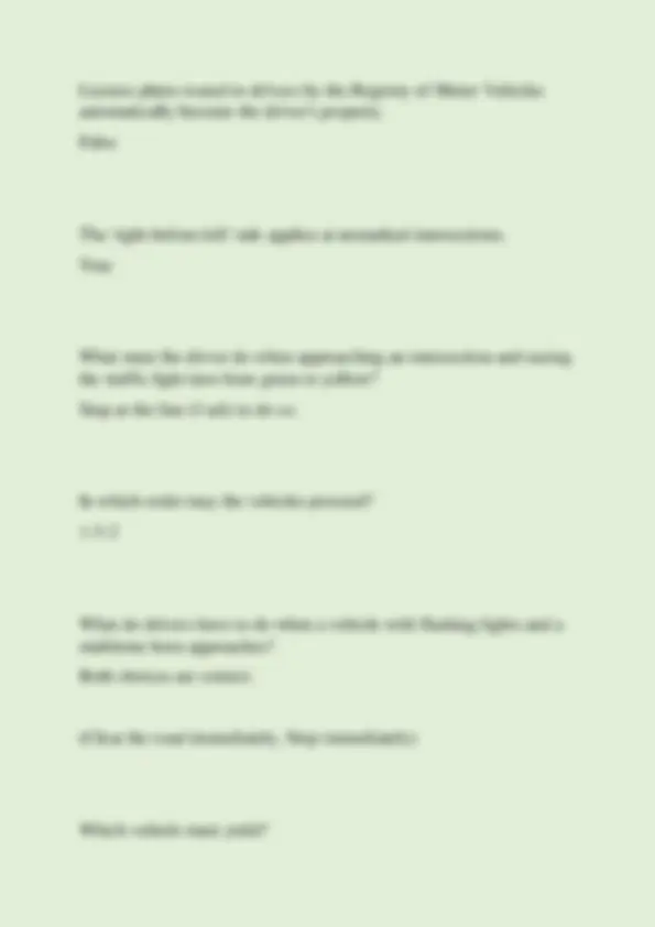 U.S. Forces Driver's Training Program: Traffic Laws and Safety in ...