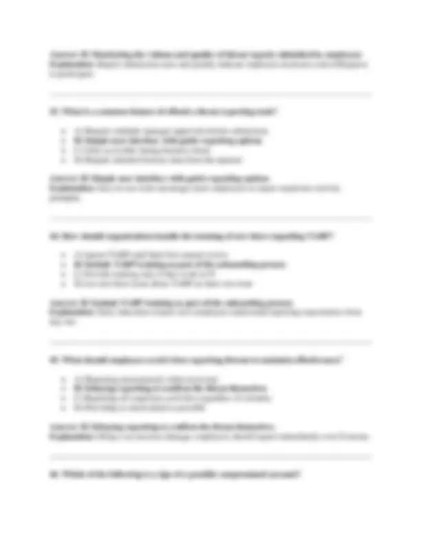 ThreaT awareness reporTing program (Tarp) – pracTice QuesTions | Exams ...