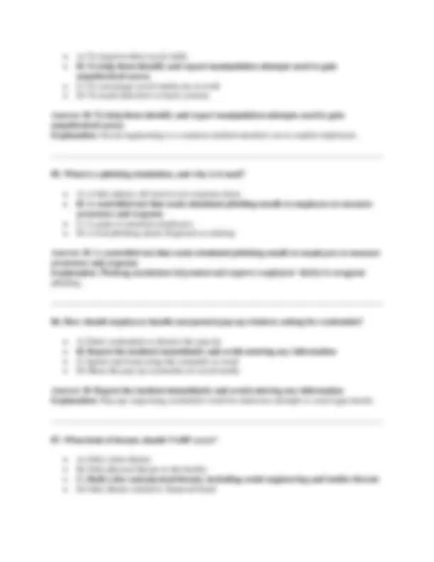 ThreaT awareness reporTing program (Tarp) – pracTice QuesTions | Exams ...