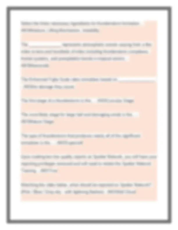 Spotter Network Questions and Correct Answers Updated 2025 | Exams ...