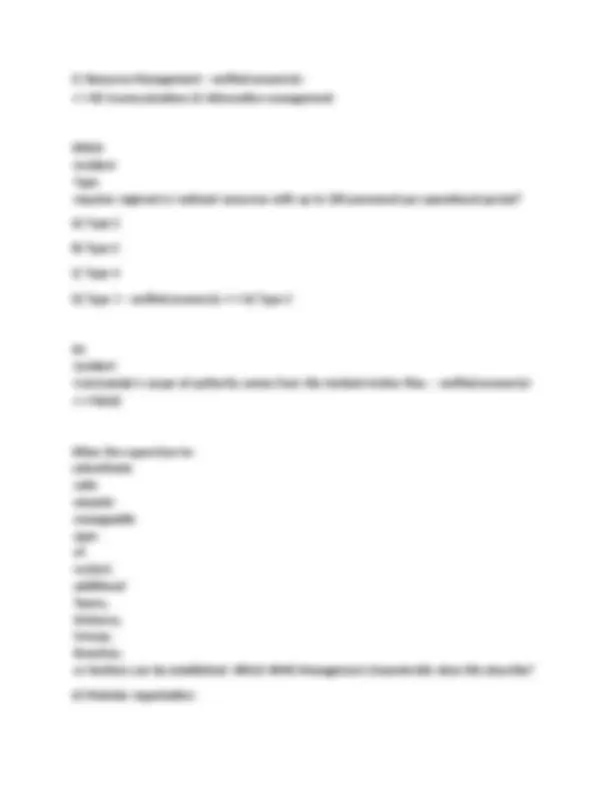 FEMA ICS/NIMS Exam Questions and Answers: Incident Command System Study ...