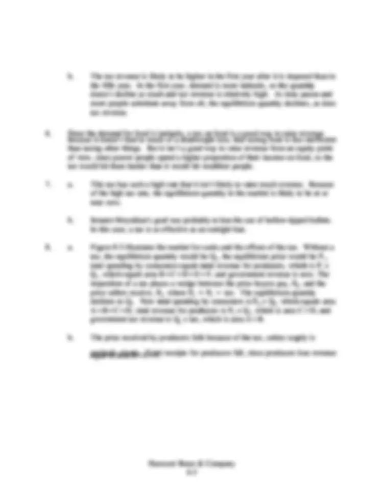 Mankiw solutions (Principles of Economics, Micro economics and ...