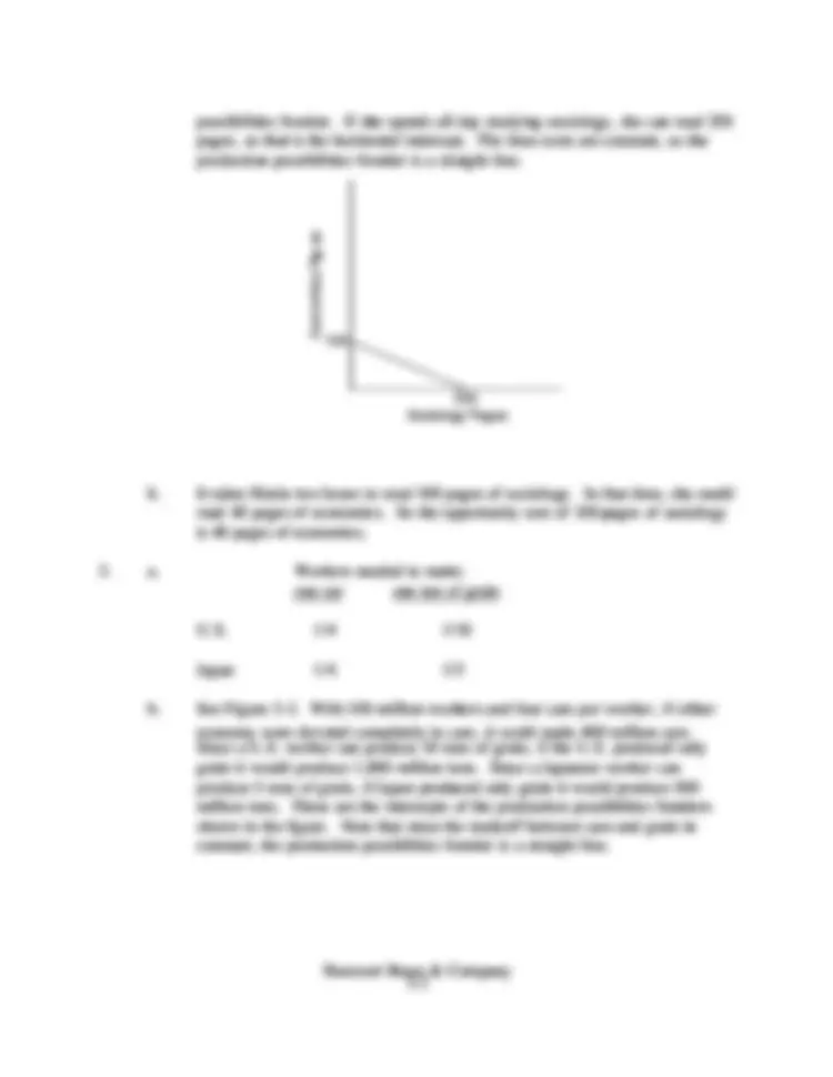 Mankiw solutions (Principles of Economics, Micro economics and ...