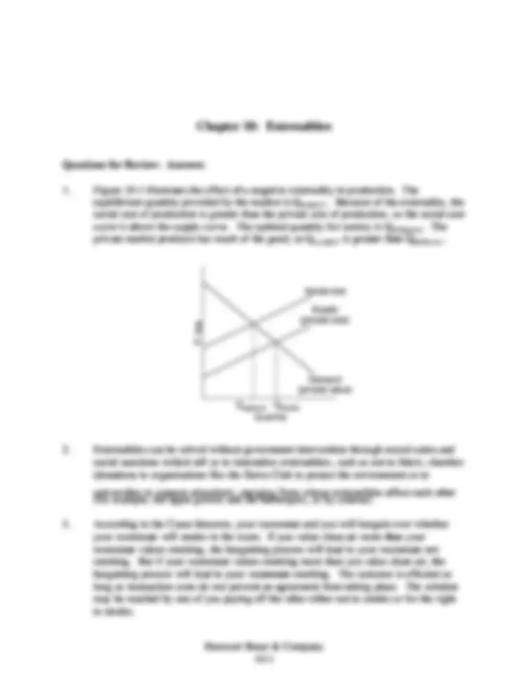Mankiw solutions (Principles of Economics, Micro economics and ...