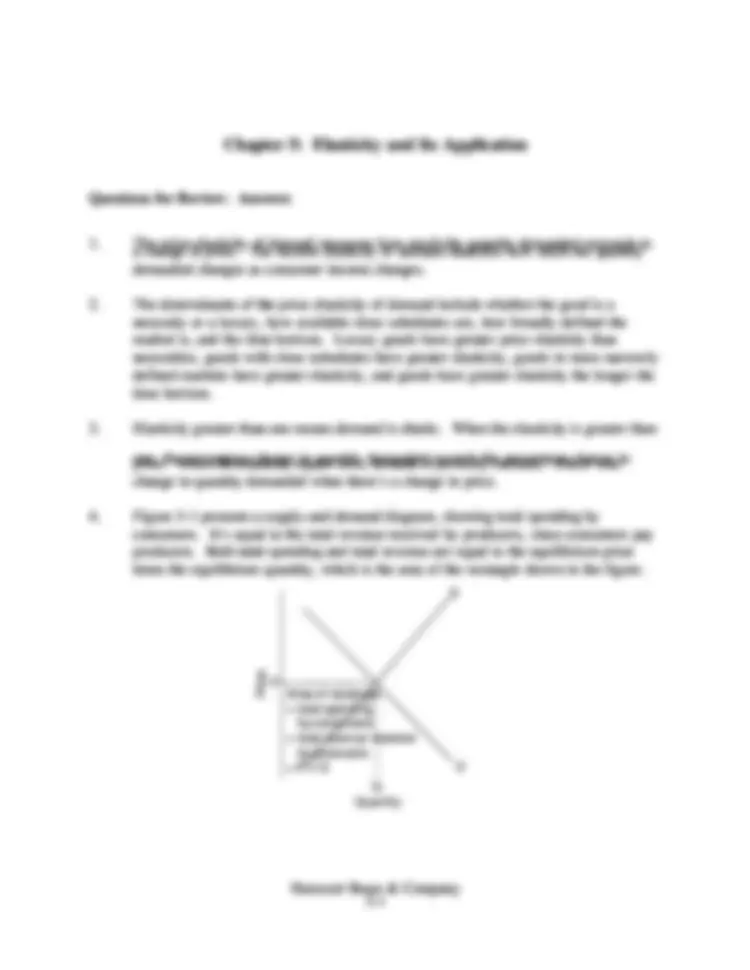 Mankiw solutions (Principles of Economics, Micro economics and ...