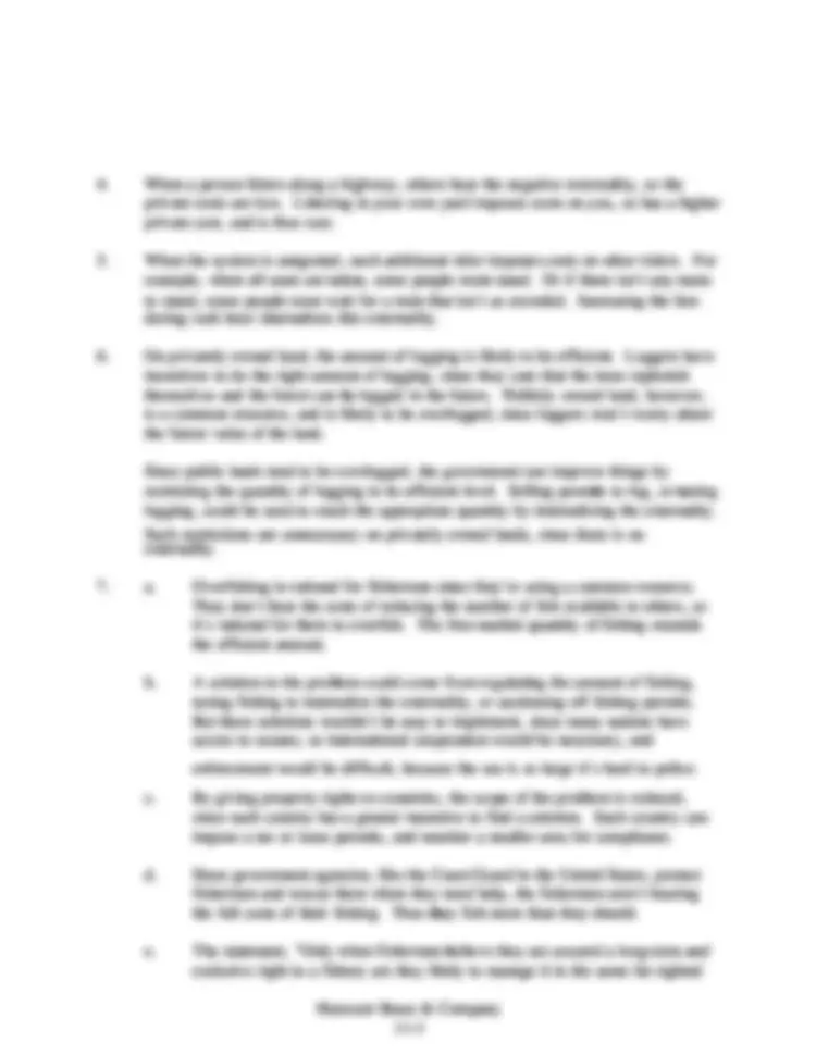 Mankiw solutions (Principles of Economics, Micro economics and ...