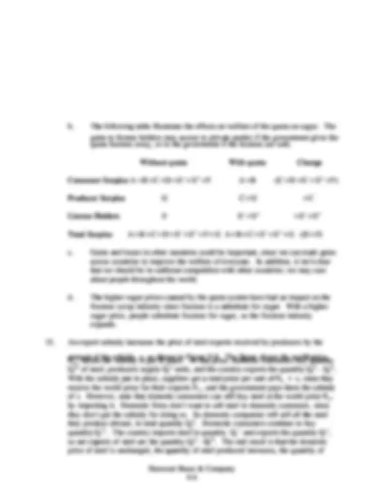Mankiw solutions (Principles of Economics, Micro economics and ...