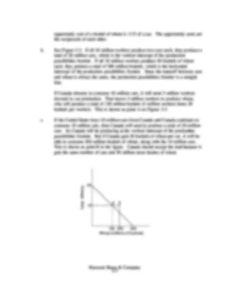 Mankiw solutions (Principles of Economics, Micro economics and ...