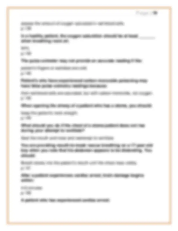 EMERGENCY MEDICAL RESPONDER 7TH EDITION AAOS 2025 QUESTIONS AND ANSWERS ...