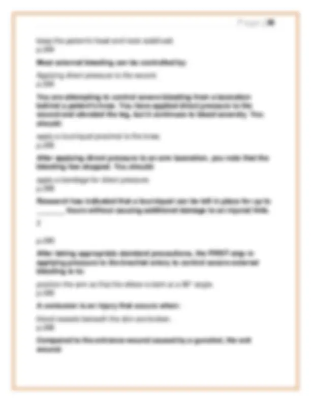 EMERGENCY MEDICAL RESPONDER 7TH EDITION AAOS 2025 QUESTIONS AND ANSWERS ...