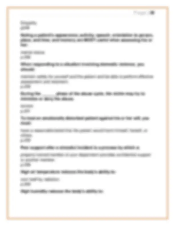 EMERGENCY MEDICAL RESPONDER 7TH EDITION AAOS 2025 QUESTIONS AND ANSWERS ...