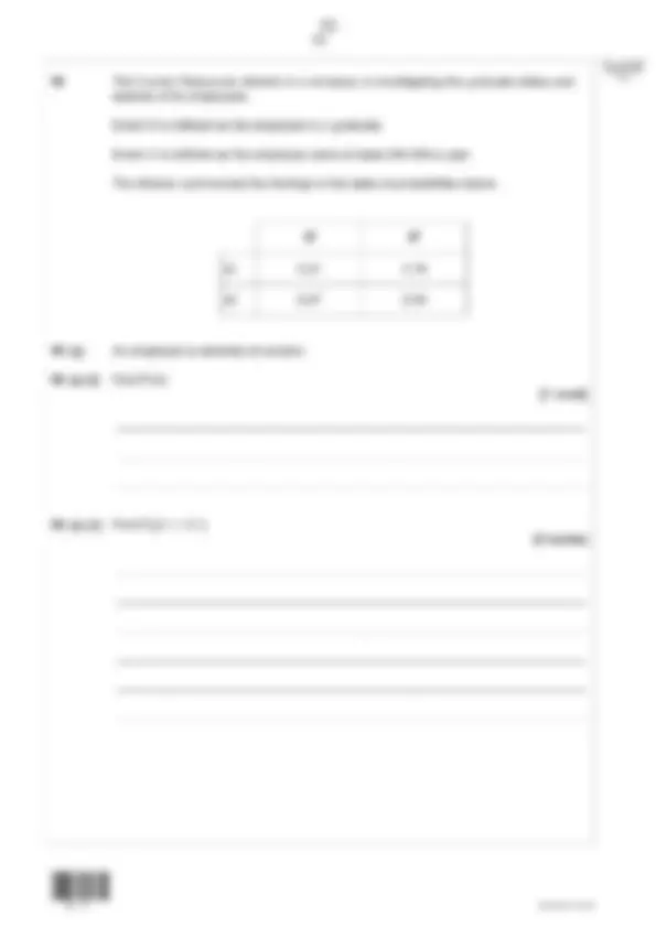 Actual 2024 AQA A-level MATHEMATICS 7357/3 Paper 3 Merged Question Paper + Mark Scheme A | Exams ...