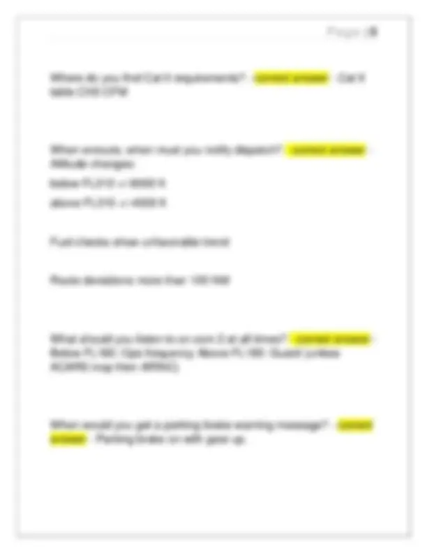 ENDEAVOR 9E CRJ 900 SYSTEMS REVIEW/ORAL/LOE STUDY QUIZ 2025 QUESTIONS ...