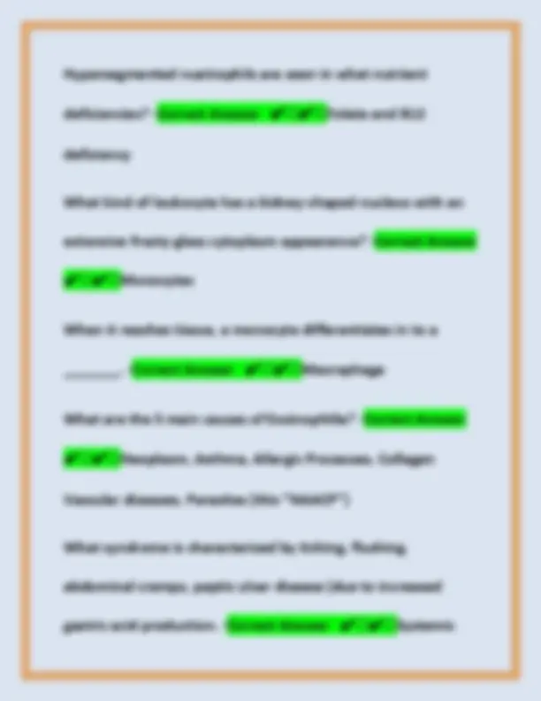 Immunology USMLE Step 1 Practice Questions and Answers | Exams ...