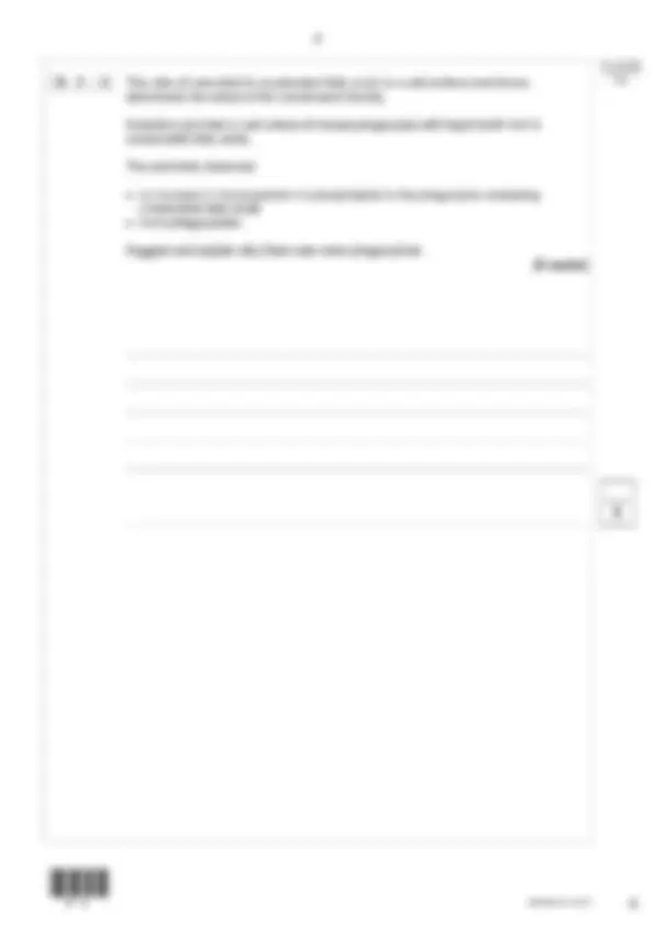 Actual 2024 AQA A-LEVEL BIOLOGY 7402/1 Paper 1 Merged Question Paper ...