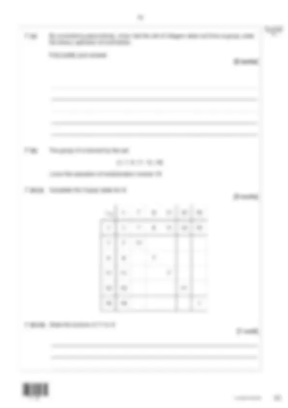 2024 AQA A-level FURTHER MATHEMATICS 7367/3D Paper 3 Discrete Question Paper + Mark Schem ...