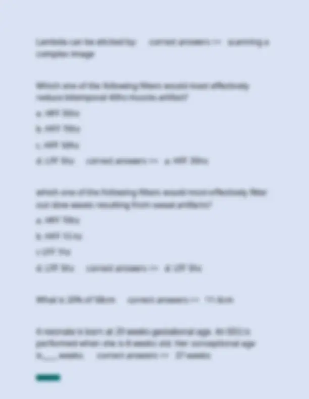 EEG Registry Exam Study Guide: ASET Review Questions and Answers ...