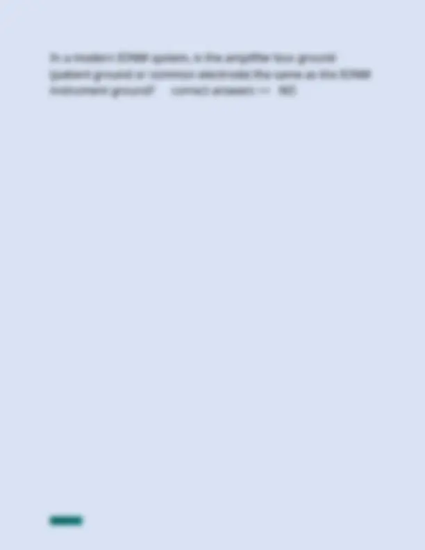 EEG Registry Exam Study Guide: ASET Review Questions and Answers ...