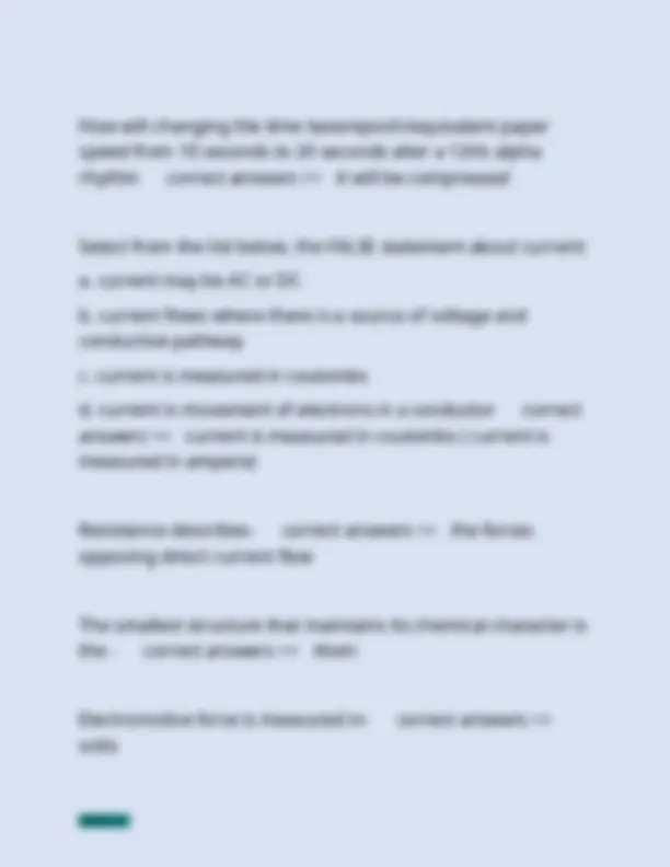 EEG Registry Exam Study Guide: ASET Review Questions and Answers ...