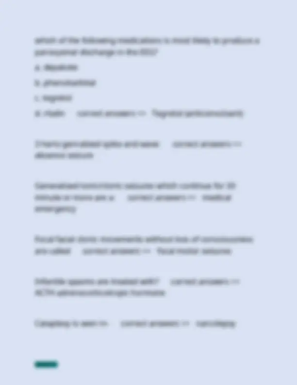 EEG Registry Exam Study Guide: ASET Review Questions and Answers ...