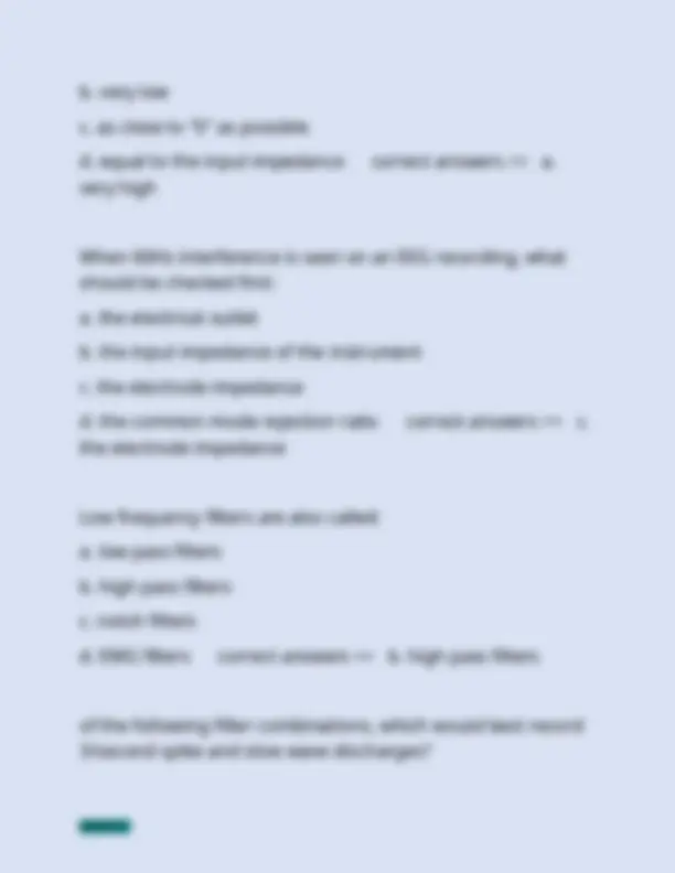 EEG Registry Exam Study Guide: ASET Review Questions and Answers ...