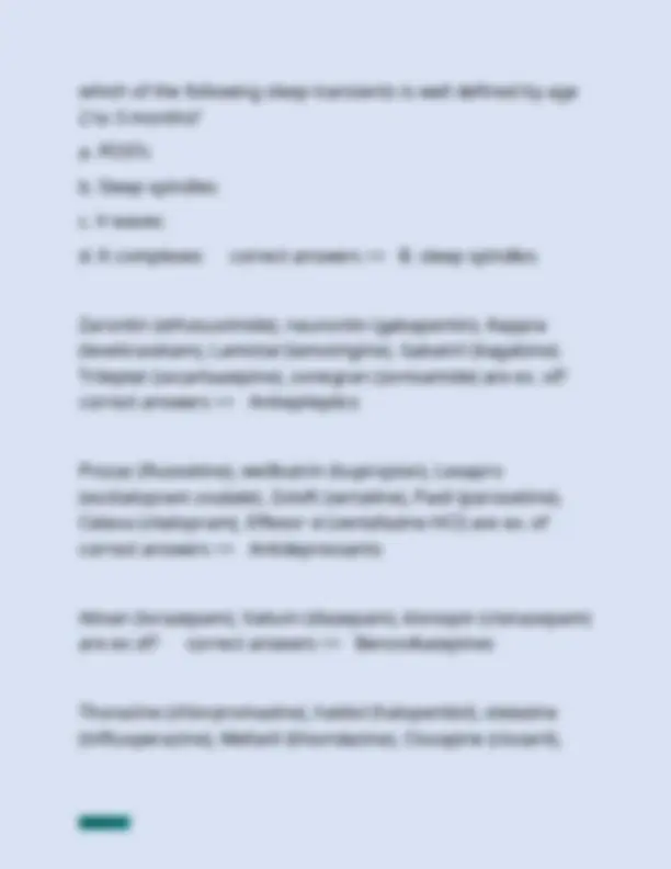 EEG Registry Exam Study Guide: ASET Review Questions and Answers ...