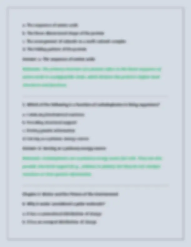 Biochemistry 10th Edition By Jeremy Berg, Gregory Gatto, Justin Hines ...