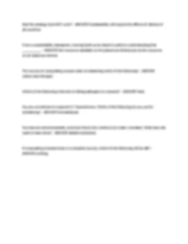 Mastering Environmental Science Ch 24 questions and answers with ...