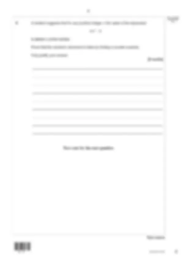 Actual 2024 AQA AS MATHEMATICS 7356/2 Paper 2 Merged Question Paper + Mark Scheme Actual | Exams ...