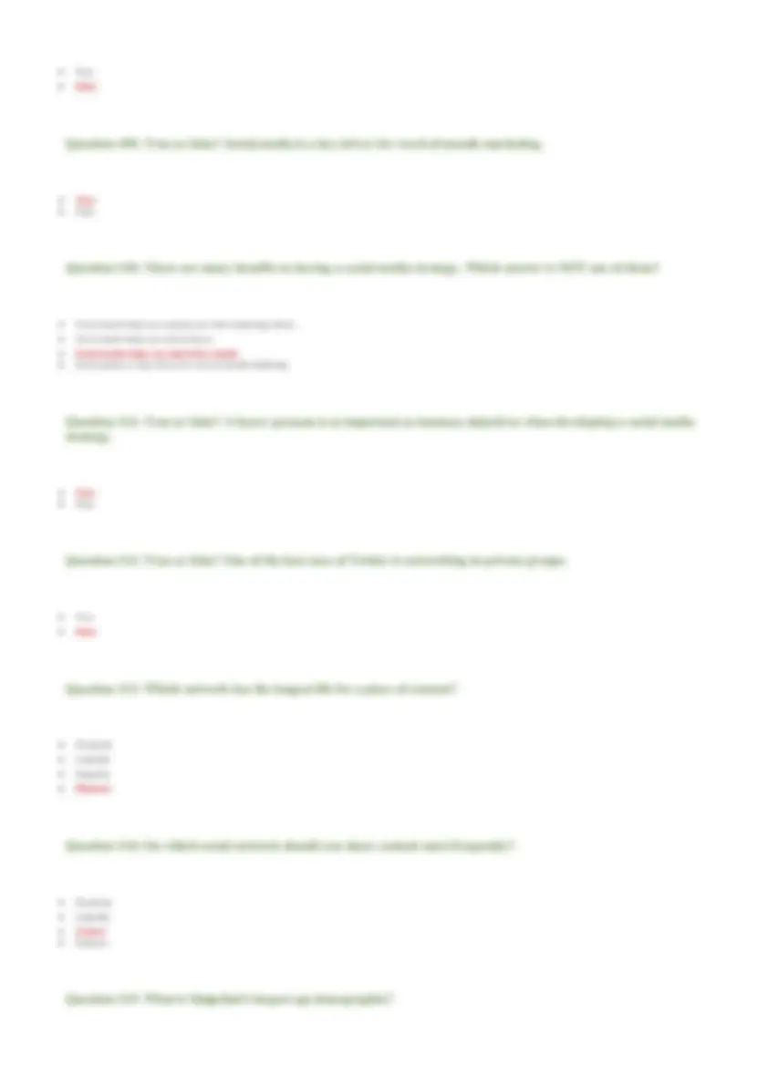 HubSpot Inbound Marketing Certification Exam Answers (100% Verified ...