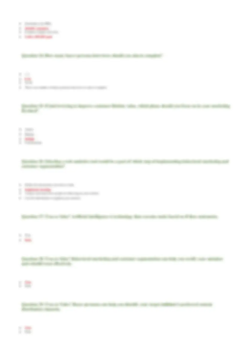 HubSpot Inbound Marketing Certification Exam Answers (100% Verified ...