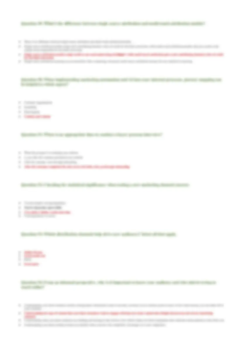 HubSpot Inbound Marketing Certification Exam Answers (100% Verified ...