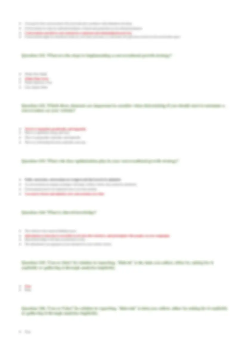 HubSpot Inbound Marketing Certification Exam Answers (100% Verified ...