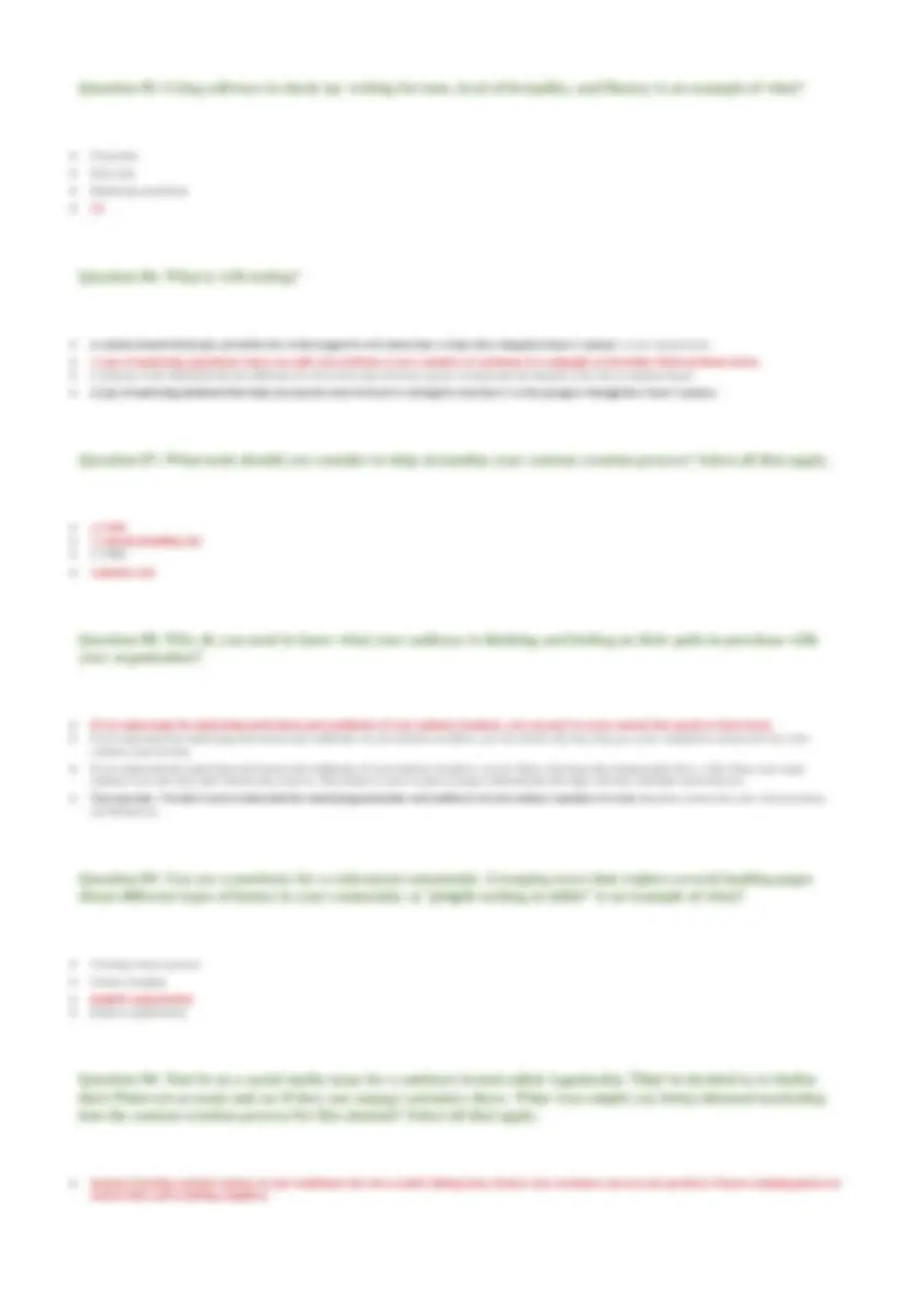 HubSpot Inbound Marketing Certification Exam Answers (100% Verified ...