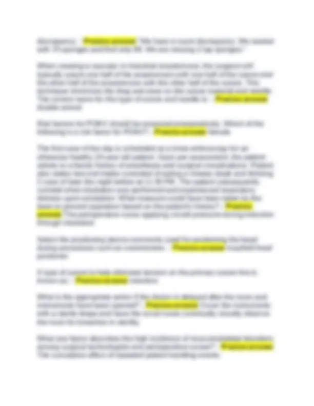 RNFA QUESTIONS WITH 100% PRECISE SOLUTIONS 2025 LATEST UPDATED GRADED ...