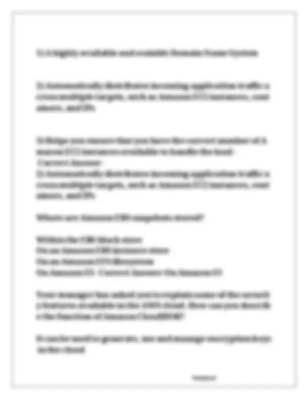 AWS Cloud Practitioner Exam Practice Questions | Exams Advanced ...