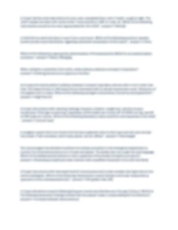 ENPC 6th Edition Exam 2025–2026 – Pediatric Emergency Nursing ...