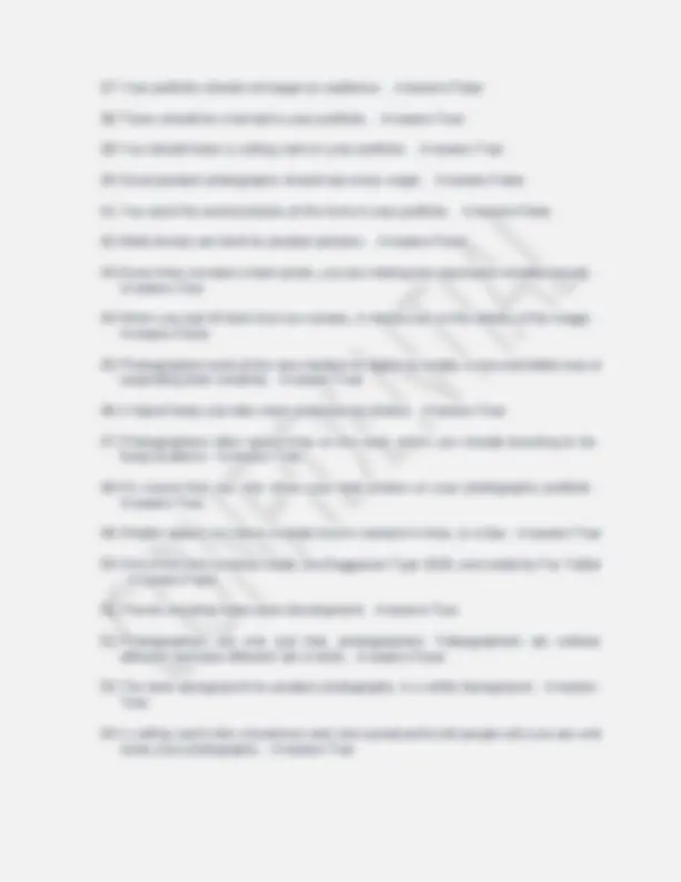 Digital Photography Final Exam Questions with Answers Rated A+. | Exams ...