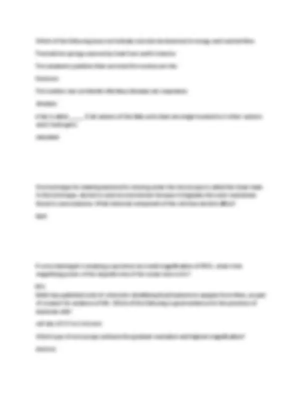 STRAIGHTERLINE MICROBIOLOGY COMPREHENSIVE FINAL LATEST EXAM UPDATED FOR ...